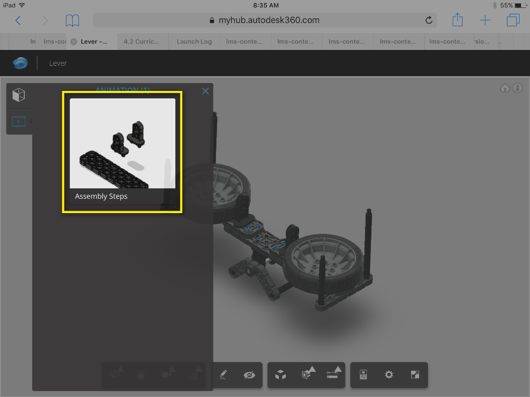 Could you provide some instruction on how to view the Fusion 360 files?
